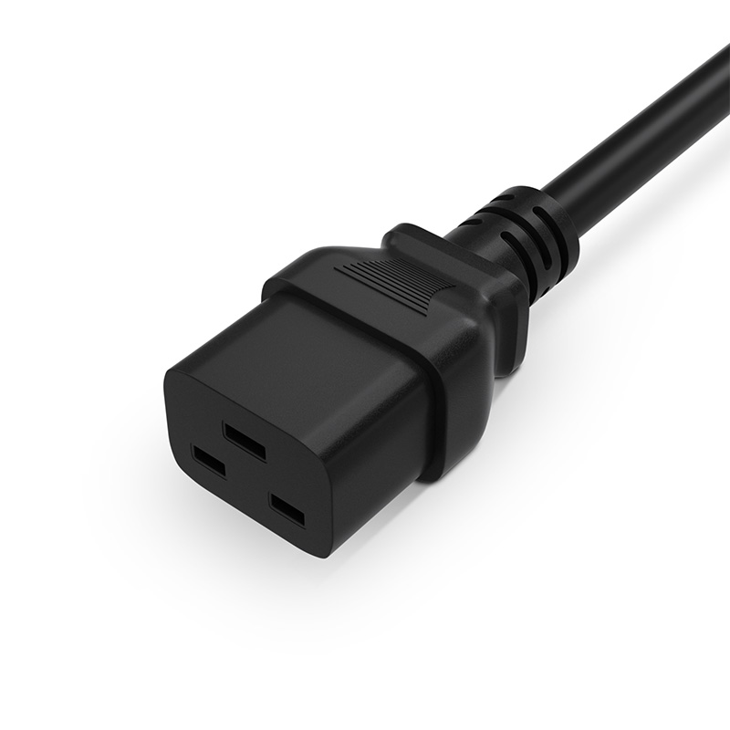 Cable de alimentación JIS 8303 JAPÓN a IEC 320 C19 6ft (1.8m) 3 x 2.0mm² 125V/15A, negro - FS España