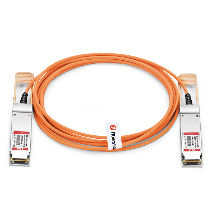 20m (66ft) NVIDIA InfiniBand MC220731V-020 Compatible 56G FDR QSFP+ ...