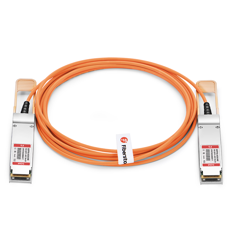 50m (164ft) NVIDIA InfiniBand MC220731V-050 Compatible 56G FDR QSFP+ ...