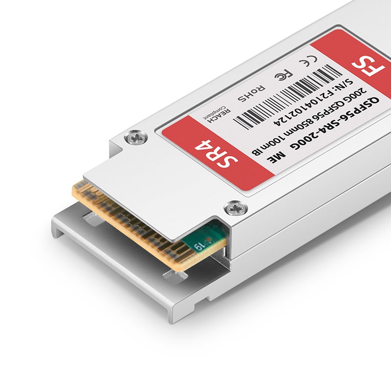 NVIDIA InfiniBand MMA1T00-HS Compatible QSFP56 200G SR4 850nm 100m DOM ...