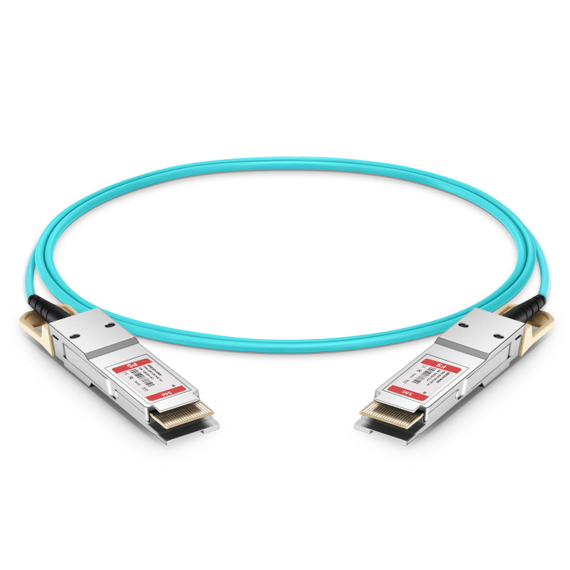 5m (16ft) Generic Compatible 200G QSFP-DD Active Optical Cable - FS.com ...