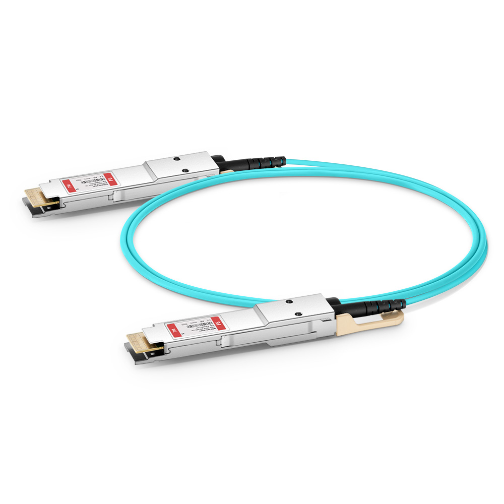7m (23ft) Dell Compatible 200G QSFP-DD Active Optical Cable - FS.com