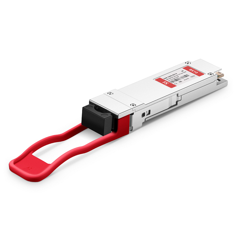 Intel Compatible 100GBASE-BX10 QSFP28 1331nm-TX/1271nm-RX 10km DOM ...
