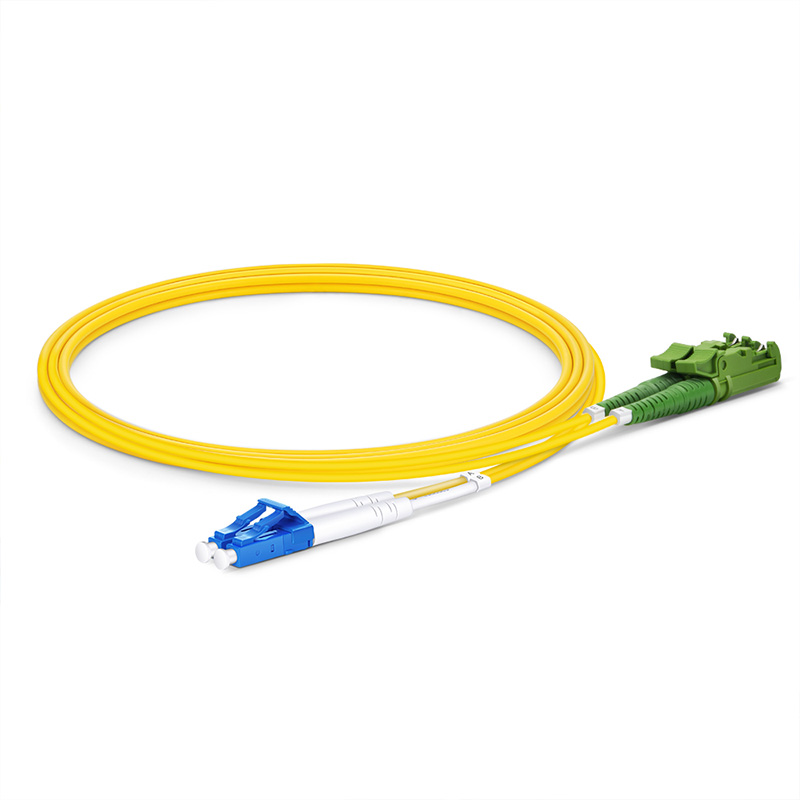 1m (3ft) LSH APC to LC UPC Duplex OS2 Single Mode LSZH 2.0mm Fiber Optic Patch Cable - FS.com ...