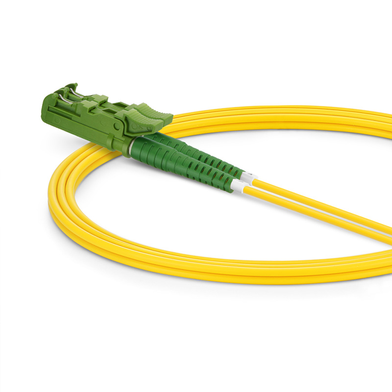 Customized Length LSH APC to LC UPC Duplex OS2 Single Mode LSZH 2.0mm Fiber Optic Patch Cable ...