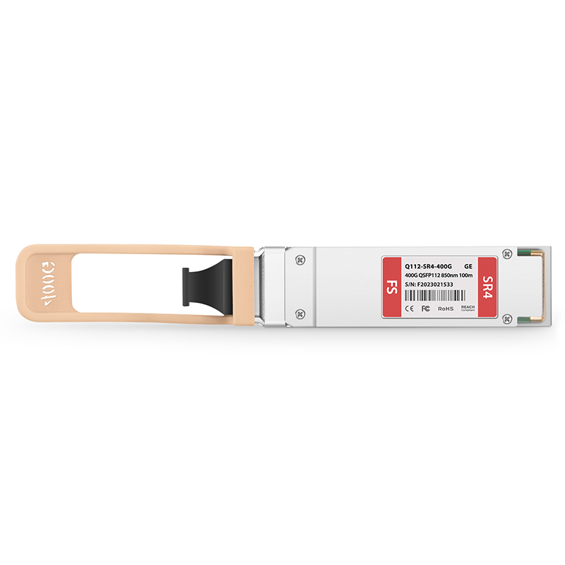 Generic Compatible QSFP112 400GBASE-SR4 PAM4 850nm 100m DOM MPO-12/APC ...