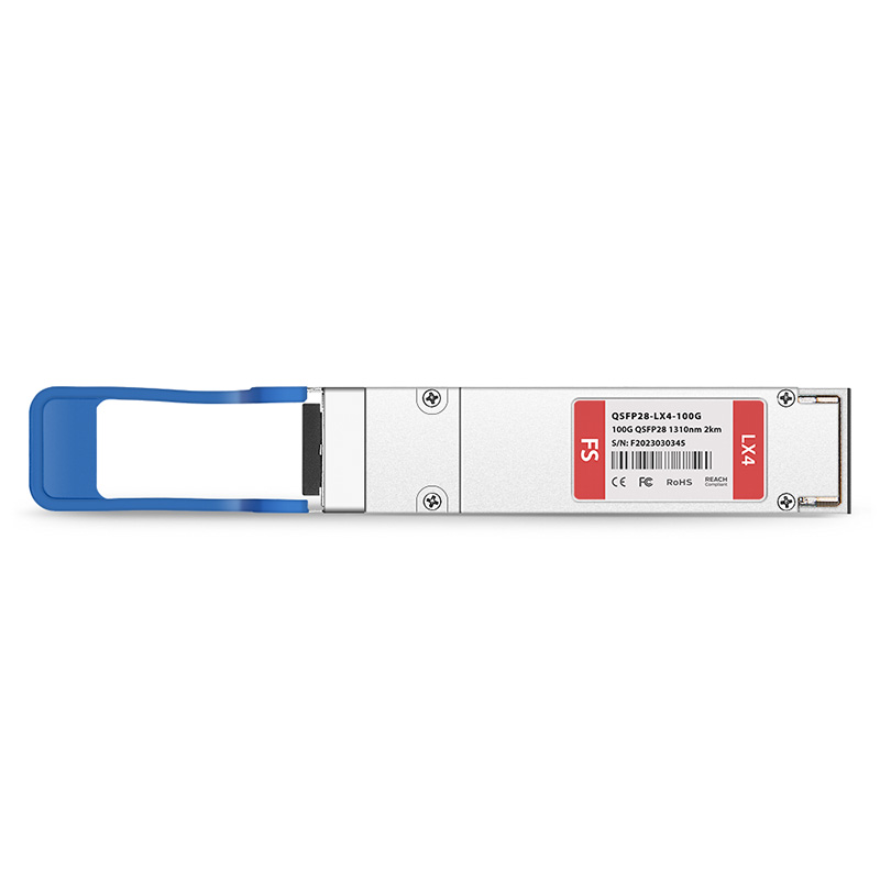 Cisco Compatible 100GBASE-LX4 QSFP28 1310nm 2km/100m DOM Duplex LC SMF ...