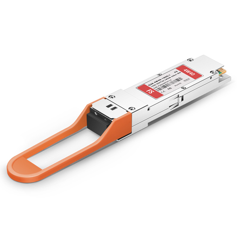 100GBASE-4WDM-40 QSFP28 1310nm 40km DOM Duplex LC SMF Optical ...