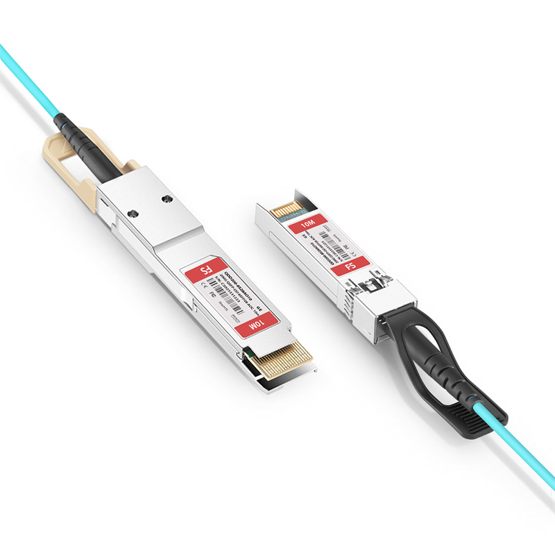 10m (33ft) Generic Compatible 200G QSFP-DD to 8x25G SFP28 Active ...