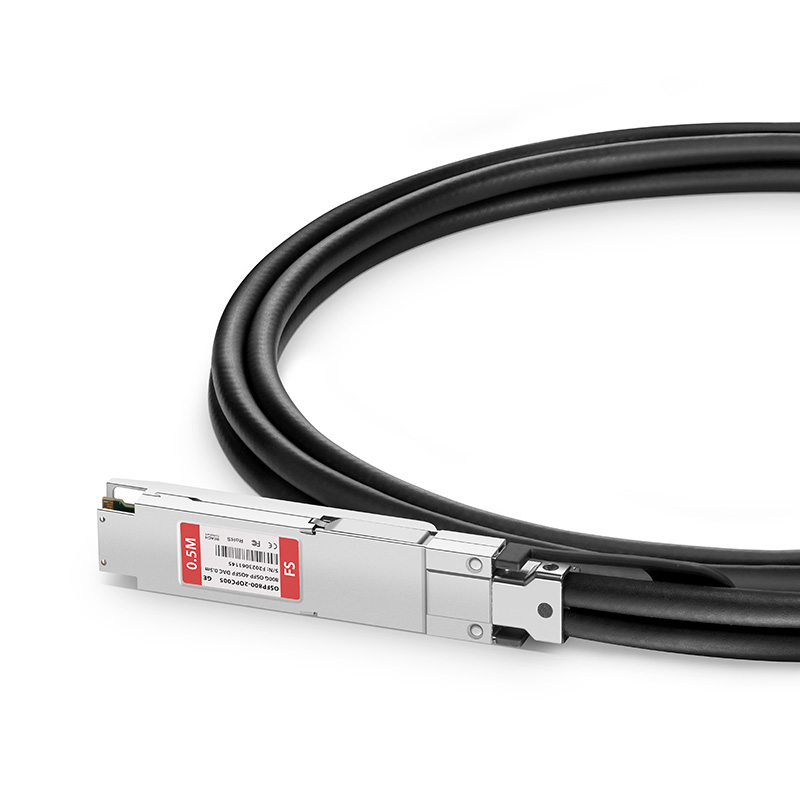 0.5m (2ft) Generic Compatible 800G OSFP to 2x400G OSFP Passive Direct ...