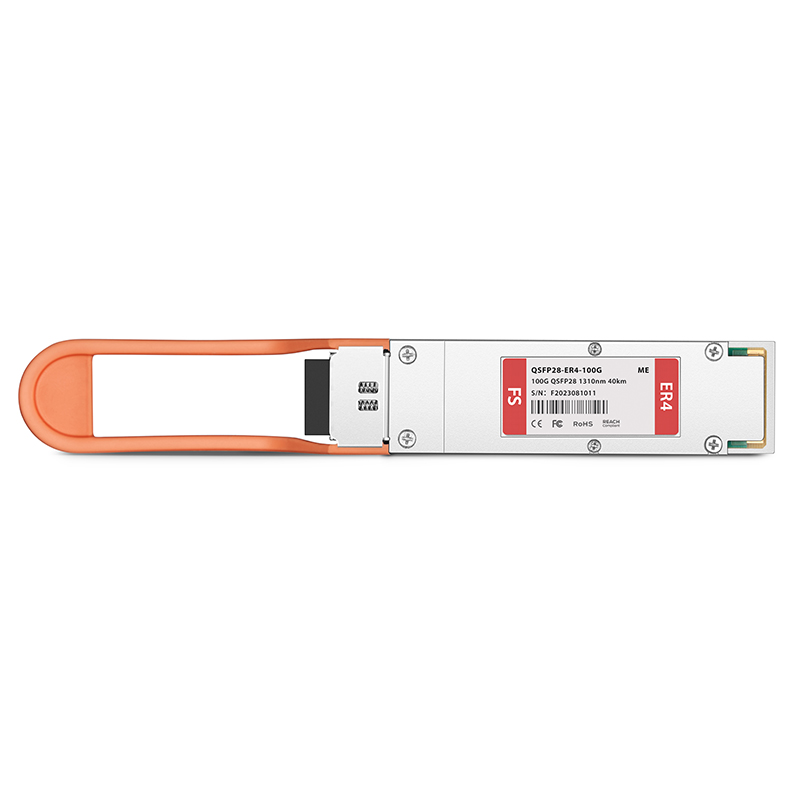 FS for Mellanox QSFP28-ER4-100G Compatible 100GBASE-ER4 QSFP28 1310nm ...