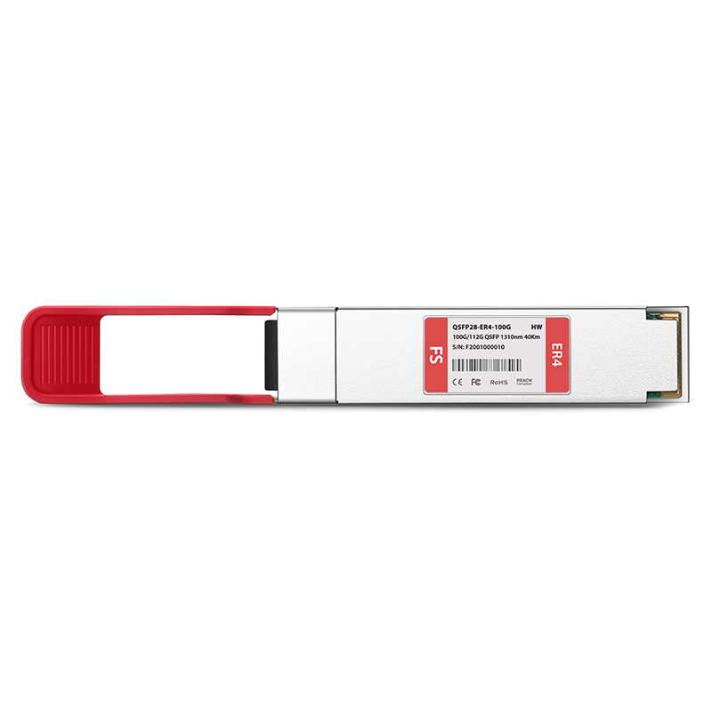 HW QSFP-100/112G-ER4 Compatible 100GBASE-ER4 and 112G OTU4 QSFP28 Dual ...