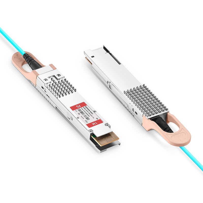 1m (3ft) Generic Compatible 800G QSFP-DD Active Optical Cable - FS.com Australia
