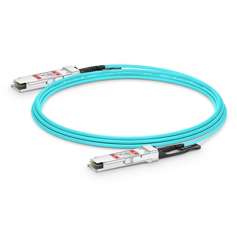 25m (82ft) 100G QSFP28 Active Optical Cable - FS.com