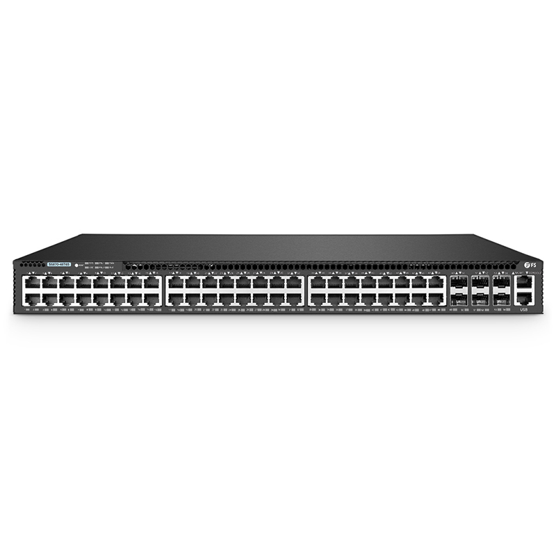 S5870-48T6S, 48-Port Ethernet L3 Bare Metal Switch, 48 x Gigabit RJ45 ...