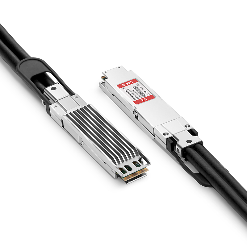 0.5m (2ft) NVIDIA InfiniBand MCP4Y10-N00A Compatible OSFP 800G Passive Direct Attach Copper ...