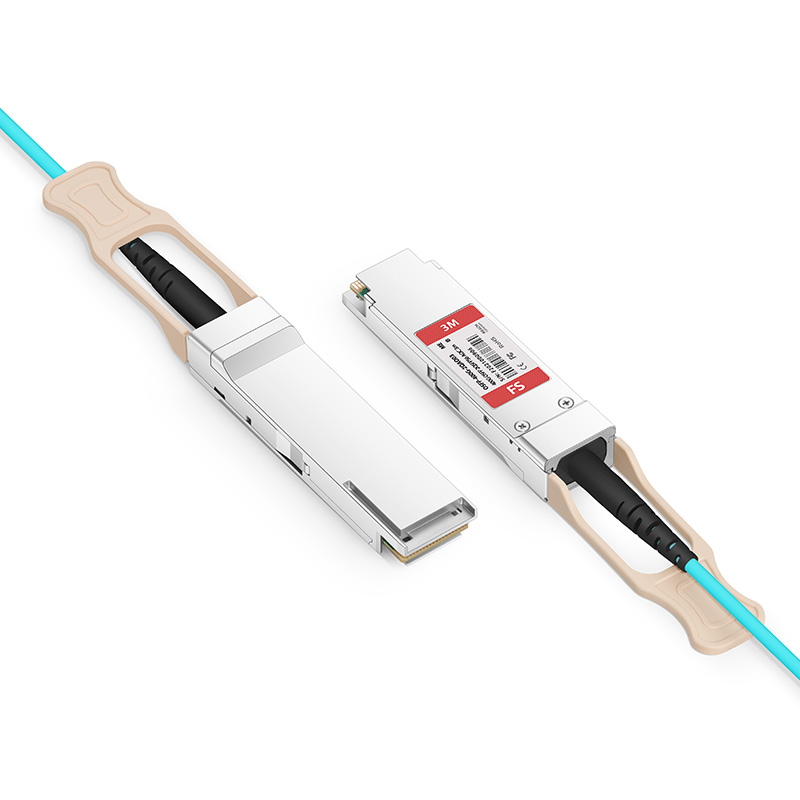 3m (10ft) NVIDIA InfiniBand MFA7U10-H003 Compatible 400G HDR OSFP Flat Top to 2 x 200G QSFP56 ...