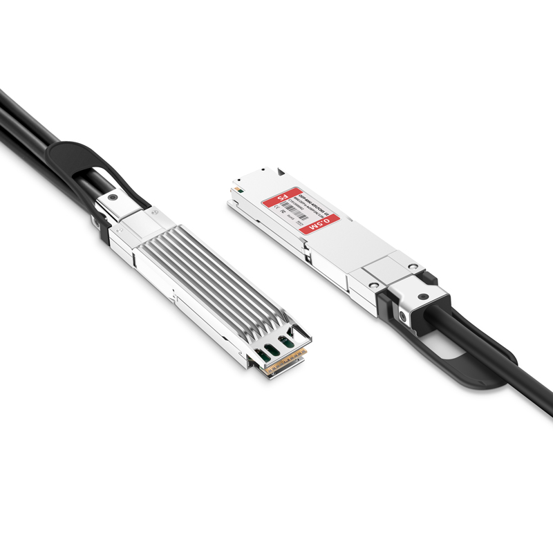 0.5m (2ft) Generic Compatible 800G OSFP to 4 x 200G OSFP Passive Direct ...