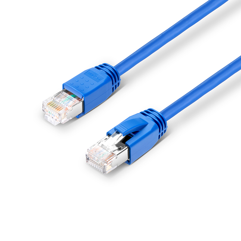 1ft (0.3m) Cat6a 23AWG Snagless Shielded (F/FTP) LSZH Ethernet Network ...