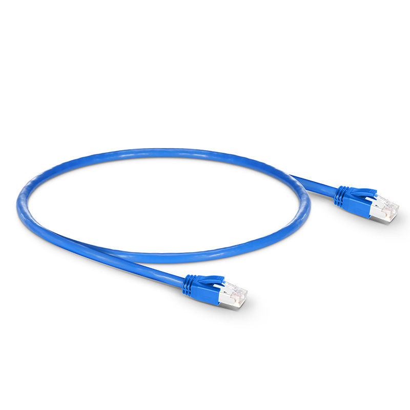 1ft (0.3m) Cat6a 23AWG Snagless Shielded (F/FTP) LSZH Ethernet Network ...