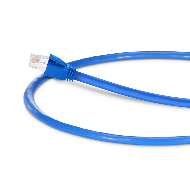 1ft (0.3m) Cat6a 23AWG Snagless Shielded (F/FTP) LSZH Ethernet Network ...