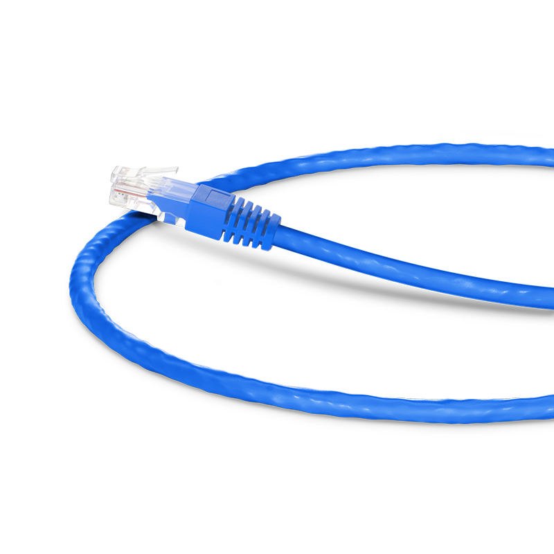 1ft (0.3m) 90 Degree Cat6 26AWG Snagless Unshielded (UTP) PVC CM ...