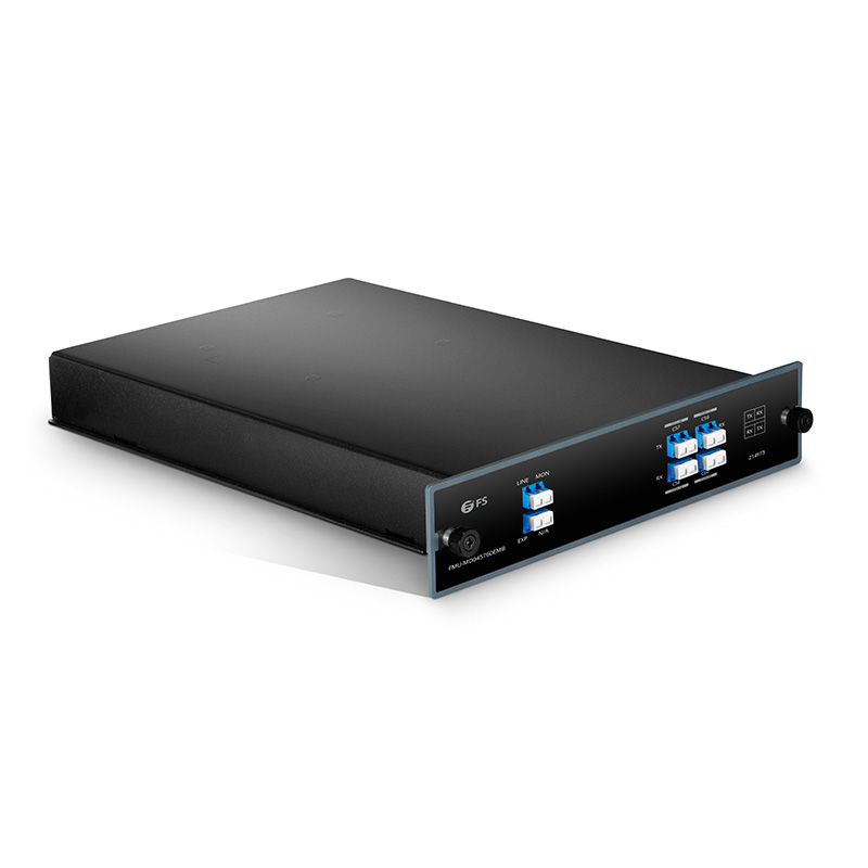 4 Channels DWDM Mux Demux, 100GHz C57-C60, with Monitor and Expansion ...