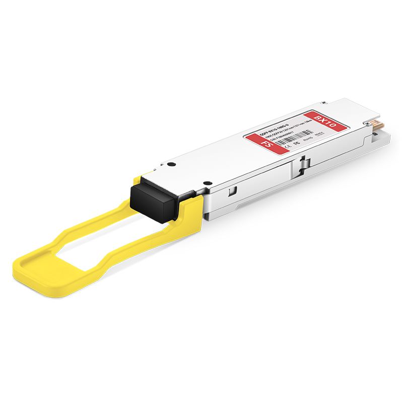 Customized QSFP28 100GBASE-BX-U BiDi 1291nm-TX/1311nm-RX 10km DOM ...