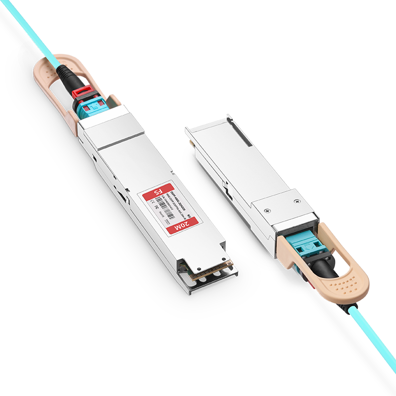 20m (66ft) NVIDIA InfiniBand MFA7U10-H020 Compatible 400G NDR OSFP ...