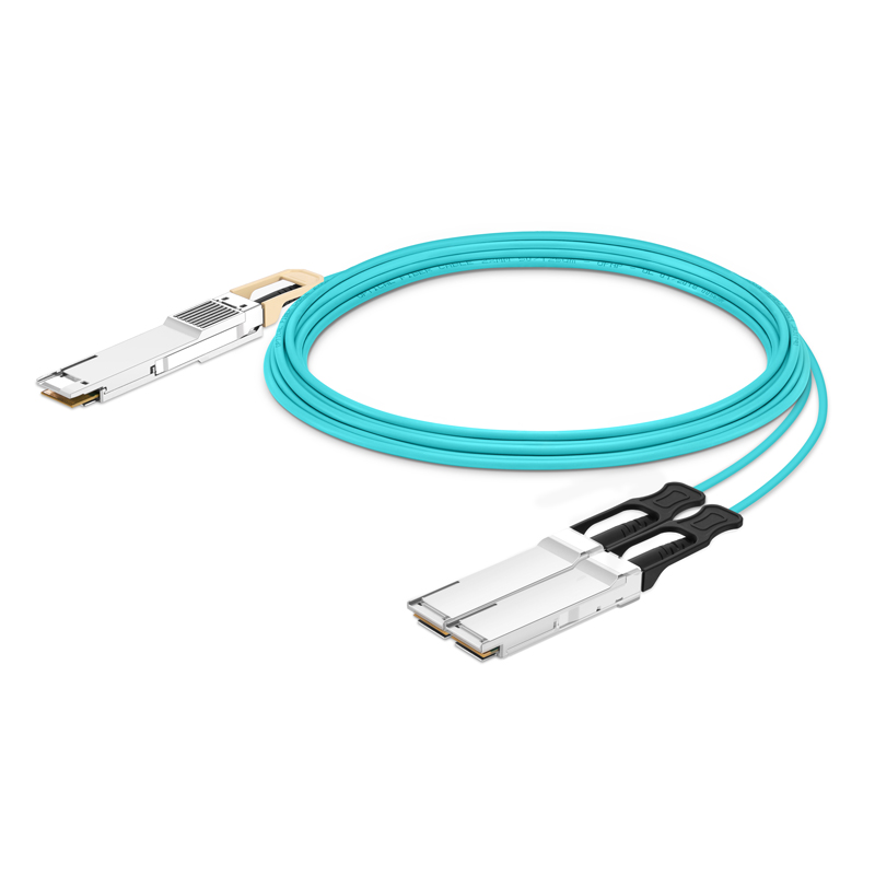 30m (98ft) HPE Aruba Networks Compatible 200G QSFP-DD to 2 x 100G ...