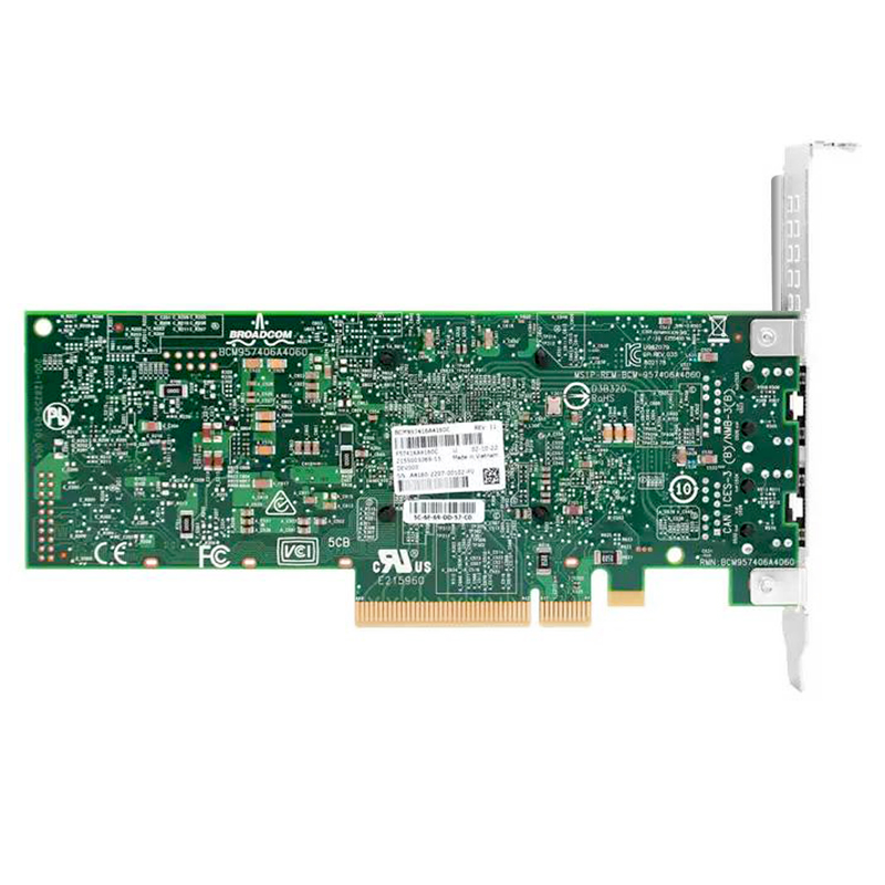 Broadcom® BCM957416A4160C Ethernet Network Interface Card, P210TP 10GbE ...