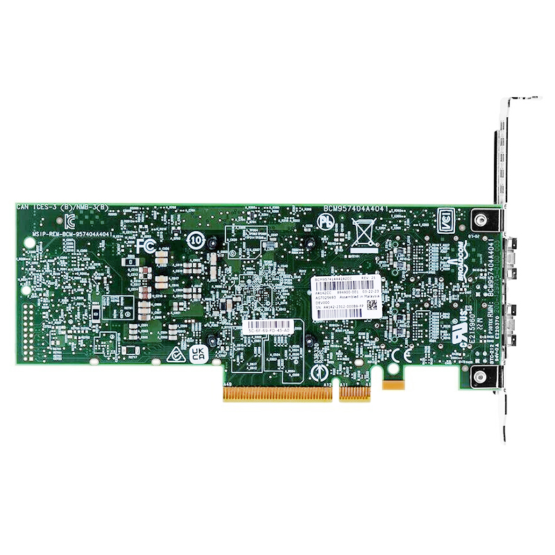Broadcom® BCM957414A4142CC Ethernet Network Interface Card, 25G Dual ...