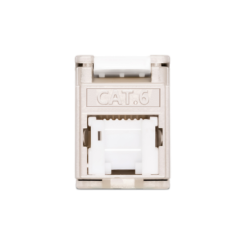 Cat6 RJ45 Shielded Toolless Keystone Jack Module with Dust Cover, 12Pcs/Pack - FS.com Singapore