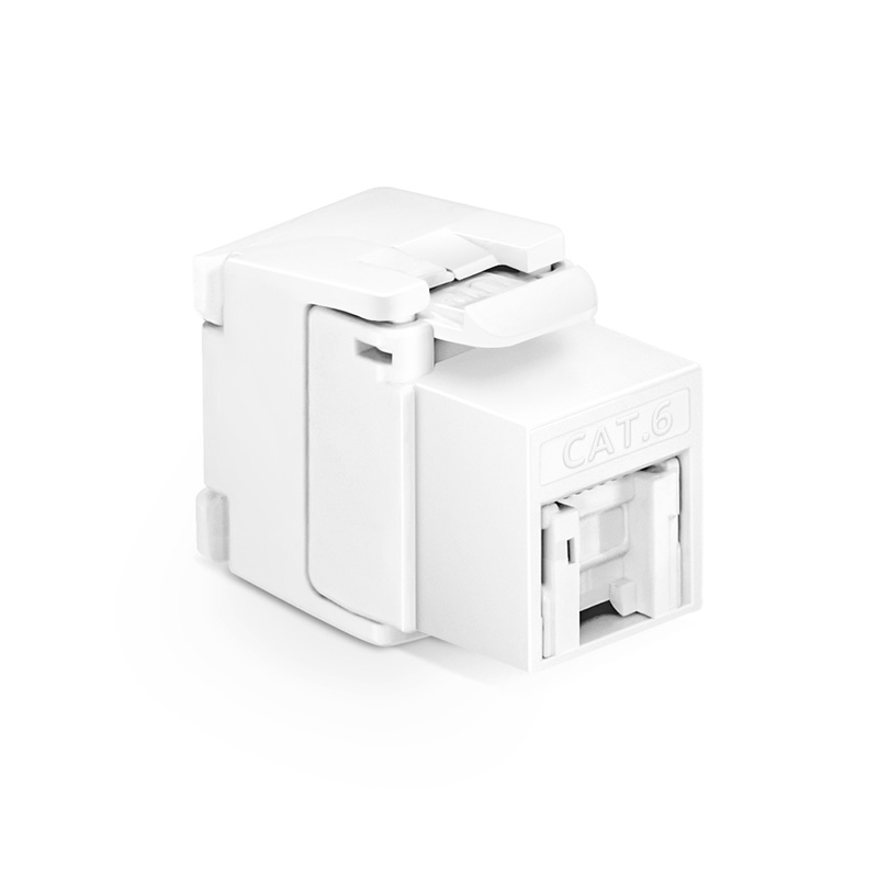 Cat6 RJ45 Unshielded Toolless Keystone Jack Module with Dust Cover ...