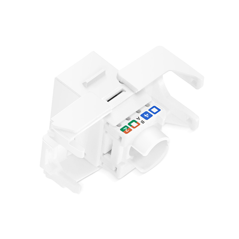 Cat6 RJ45 Unshielded Toolless Keystone Jack Module with Dust Cover ...