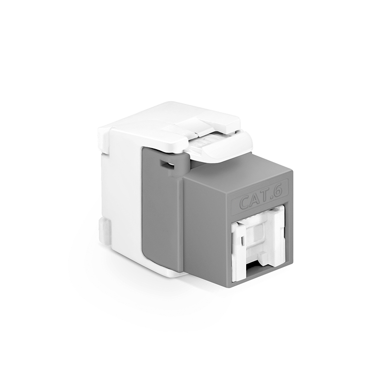 Cat6 RJ45 Unshielded Toolless Keystone Jack Module with Dust Cover ...