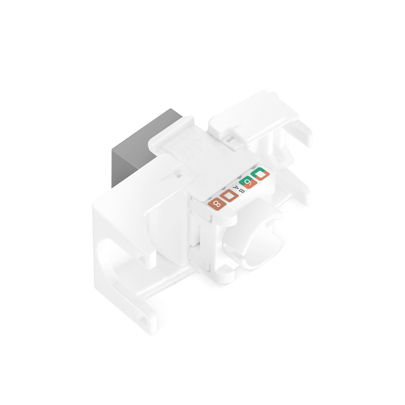 Cat6 RJ45 Unshielded Toolless Keystone Jack Module with Dust Cover ...