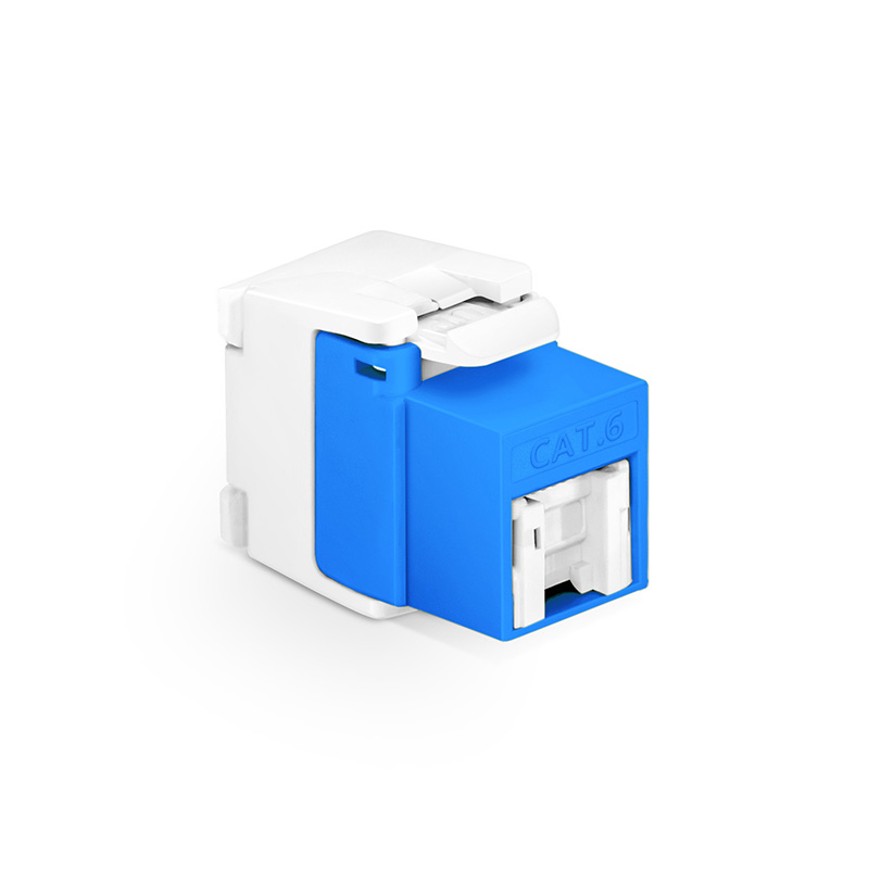 Cat6 RJ45 Unshielded Toolless Keystone Jack Module with Dust Cover ...