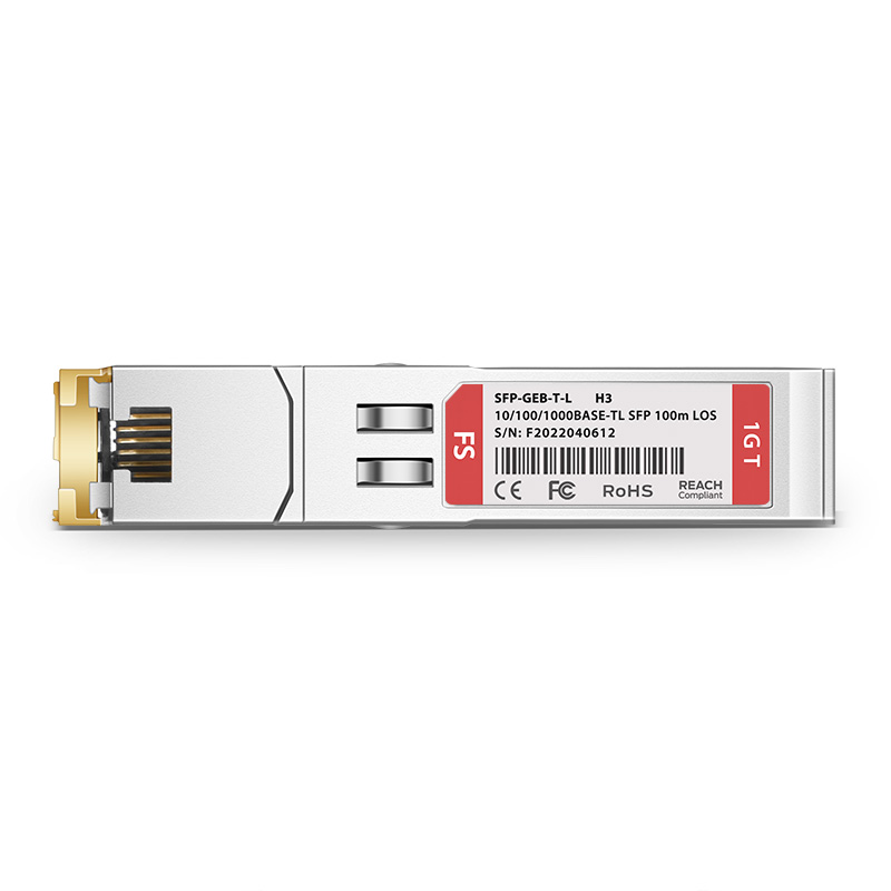 H3C Compatible SFP SGMII 100/1000BASE-TL Copper 100m RJ-45 Transceiver ...