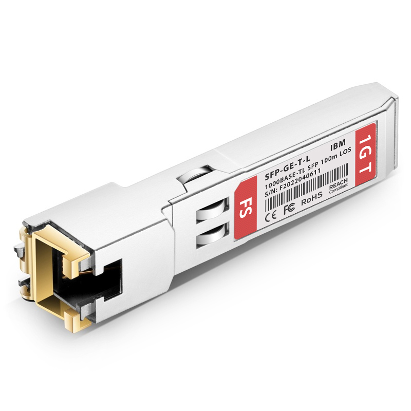 IBM Compatible SFP 1000BASE-TL Copper 100m RJ-45 Transceiver Module ...