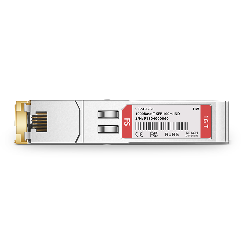 HW OEGD01N01 Compatible 1000BASE-T SFP Copper 100m RJ-45 Transceiver Module (Industrial) - FS.com