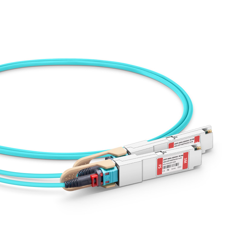 3m (10ft) NVIDIA/Mellanox MFA7U10-H003 Compatible 400G OSFP Finned Top to 2 x 200G QSFP56 ...