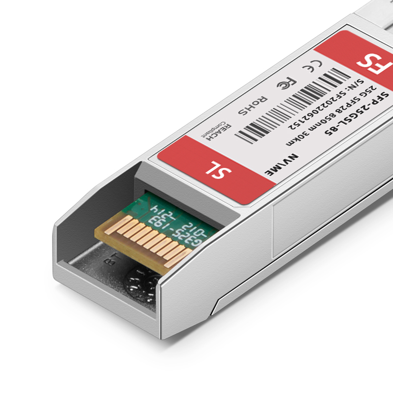 NVIDIA/Mellanox 25GBASE-SL Compatible SFP28 850nm 30m DOM Duplex LC MMF ...
