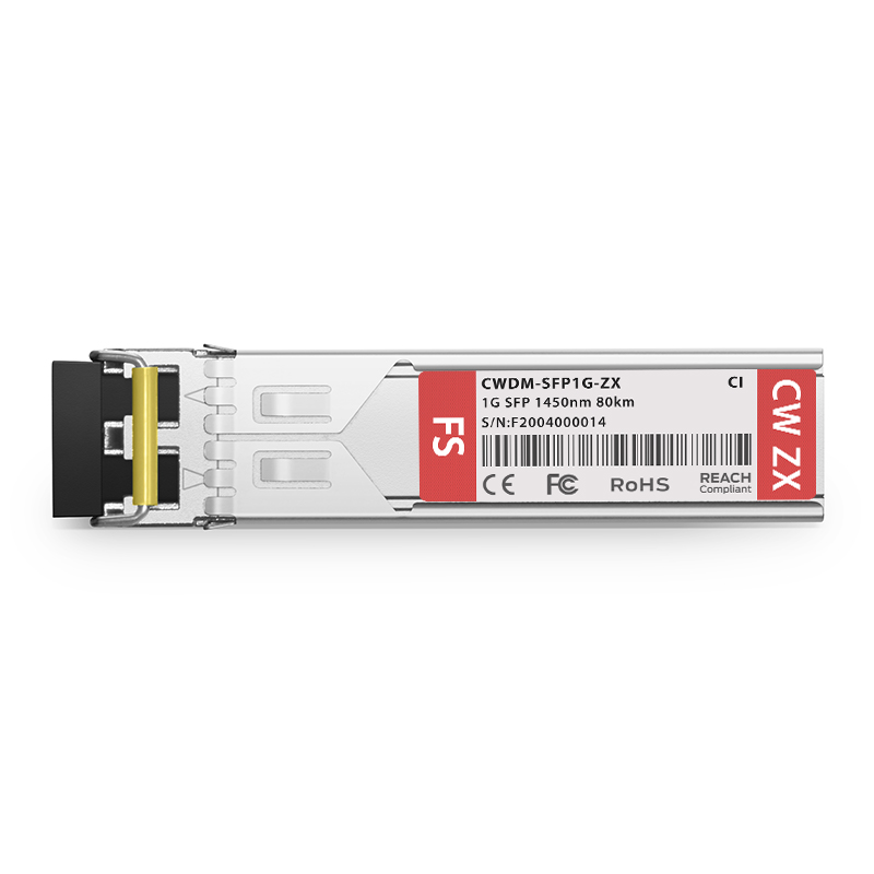 Ciena CWDM-SFP8-1450 1000BASE-CWDM SFP (mini-GBIC) Transceiver - FS.com