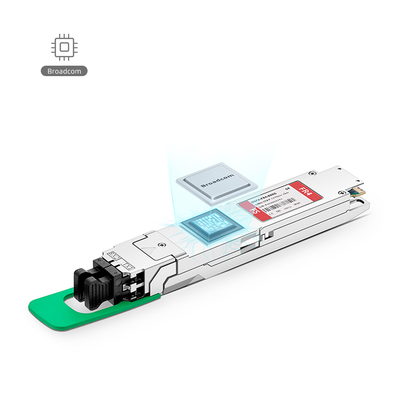 Customized 800GBASE-FR4 OSFP Closed Top PAM4 1310nm 2km DOM Duplex LC/UPC SMF Optical ...