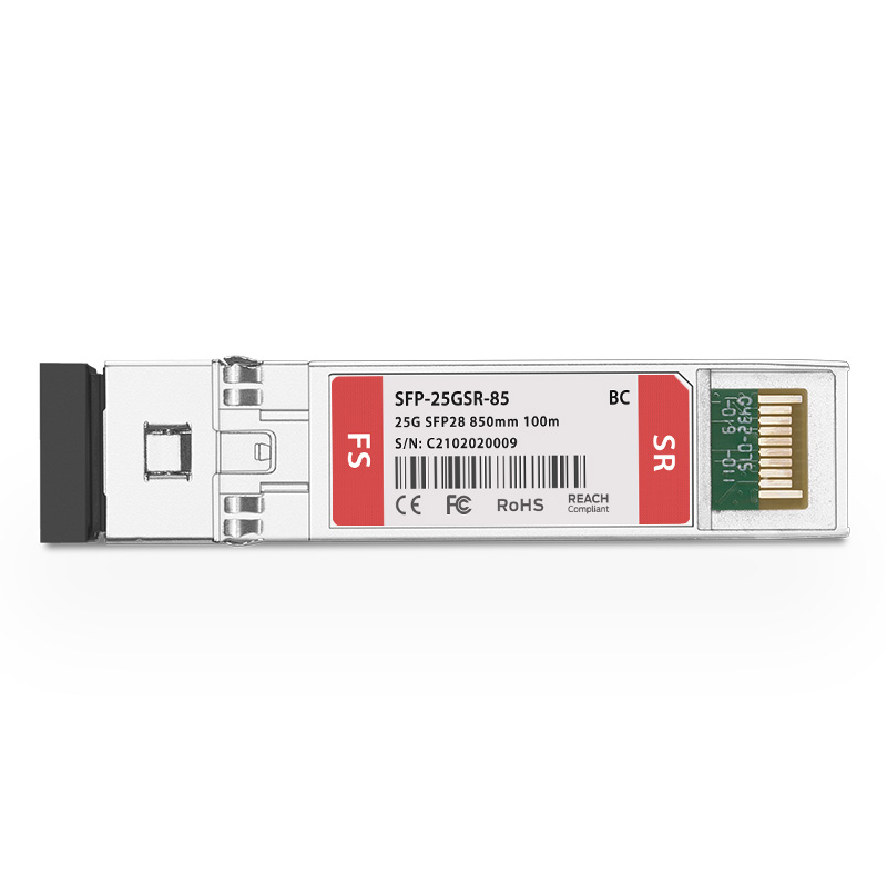 Broadcom Compatible 25GBASE-SR SFP28 850nm 100m DOM Duplex LC/UPC MMF ...
