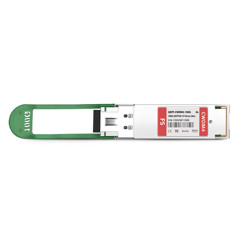 Alcatel-Lucent Compatible 100GBASE-CWDM4 QSFP28 1310nm 2km DOM Duplex ...