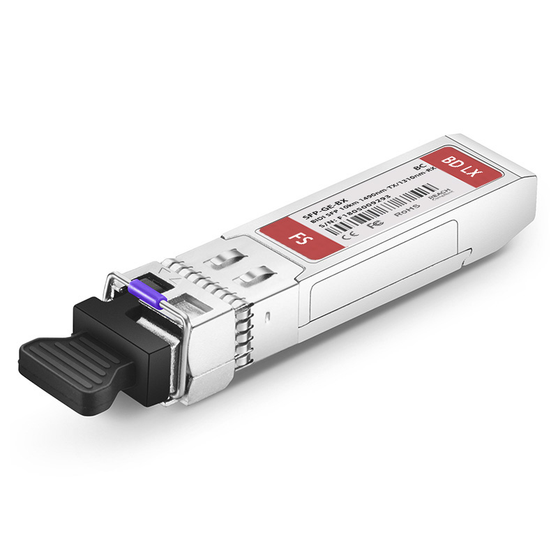 Broadcom Compatible 1000BASE-BX-D SFP BiDi 1490nm-TX/1310nm-RX 10km DOM ...