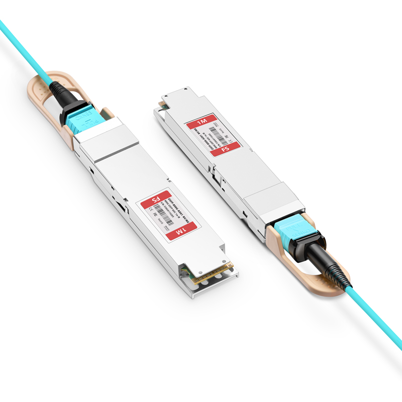 10m (33ft) Generic Compatible 800G OSFP Finned Top Active Optical Cable ...