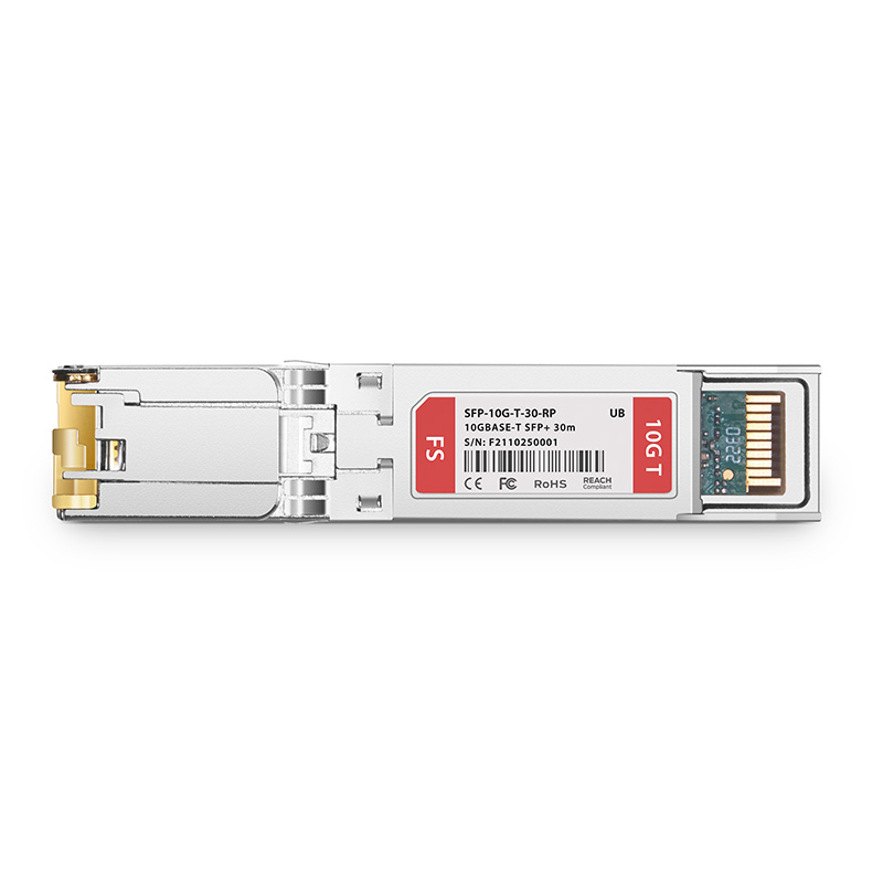 Ubiquiti UF-RJ45-10G Compatible 10GBASE-T SFP+ Copper 30m RJ-45 ...